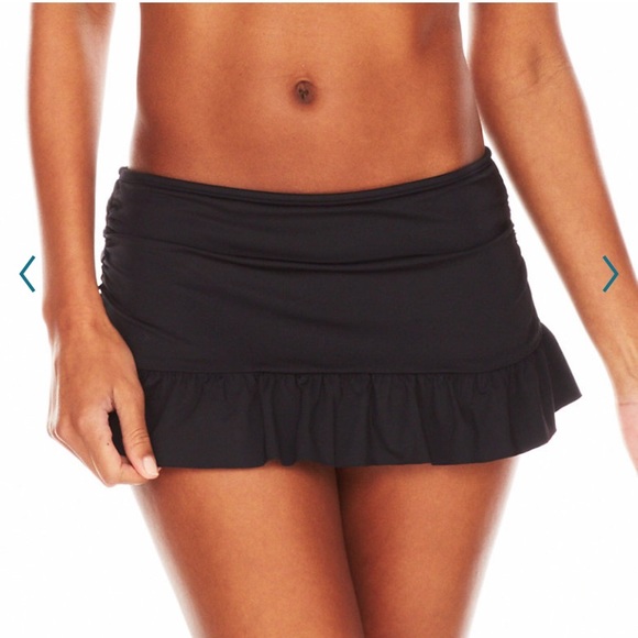 Swim | Nwt Apt 9 Ruffled Skirtini Bottoms Large | Poshmark